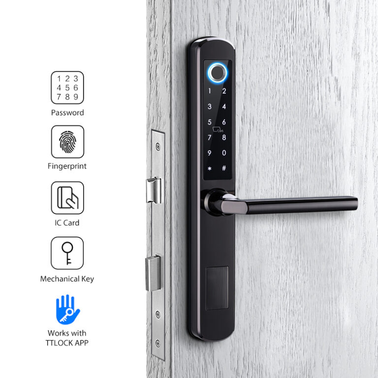 OXFORD DIGITAL ENTRANCE LOCK BLACK – LHL-S210-B – LIONHEAD LOCKS
